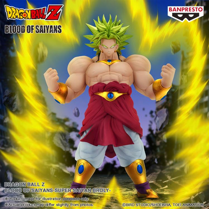 Banpresto Dragon Ball Z Blood of Saiyans Super Saiyan Broly – Nerdation