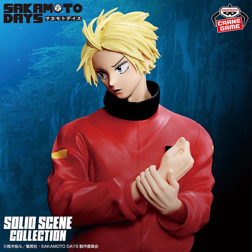 Banpresto Sakamoto Days Solid Scene Collection Shin Asakura Figure ...